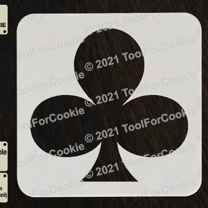 Playing Card Suit Stencil - Etsy