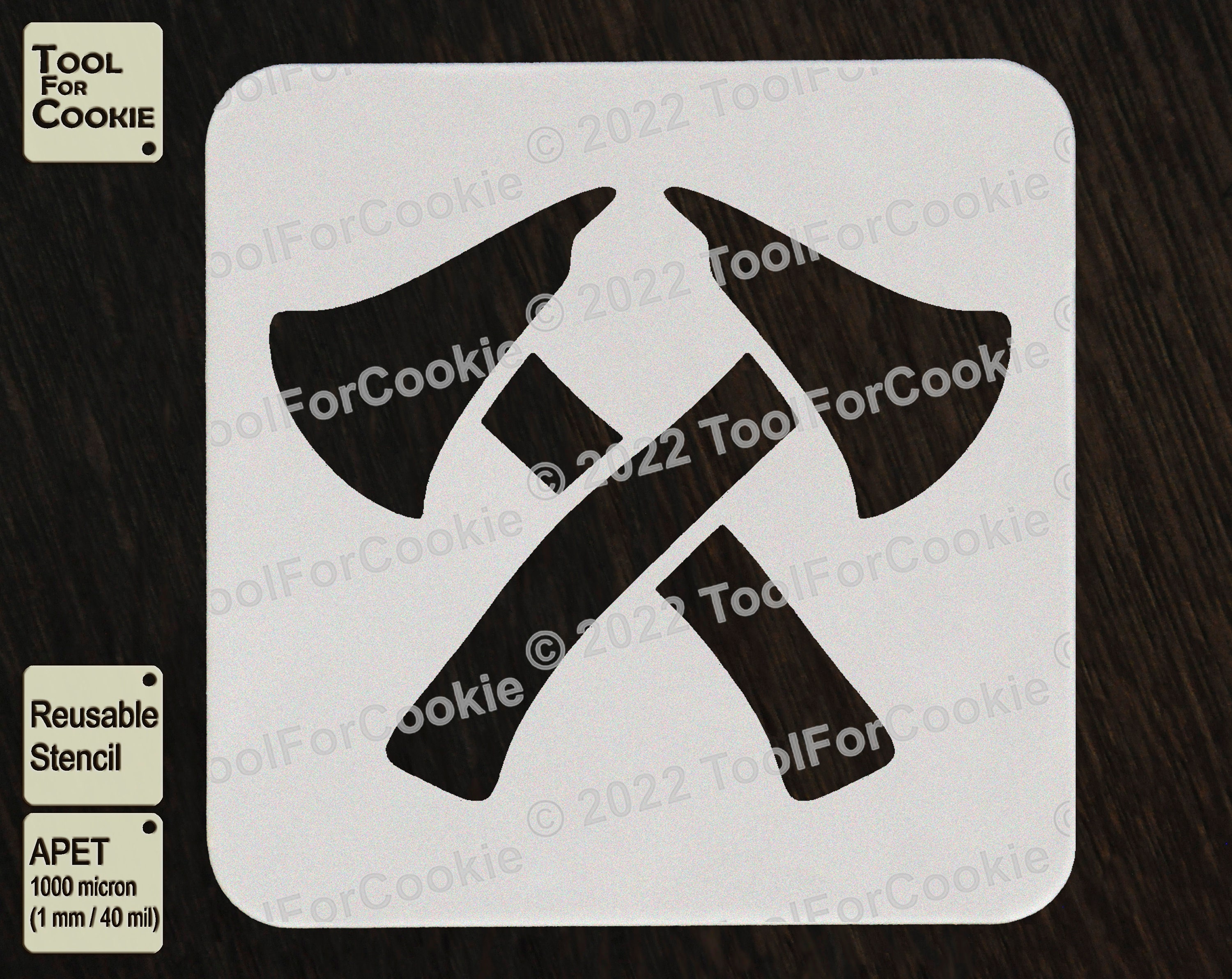 Firefighter Symbols Stencil - Etsy