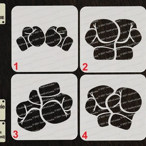 Boxing Gloves Stencil - Etsy