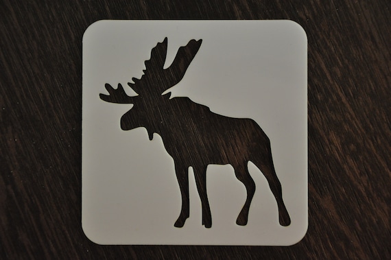 Free Printable Moose Stencils