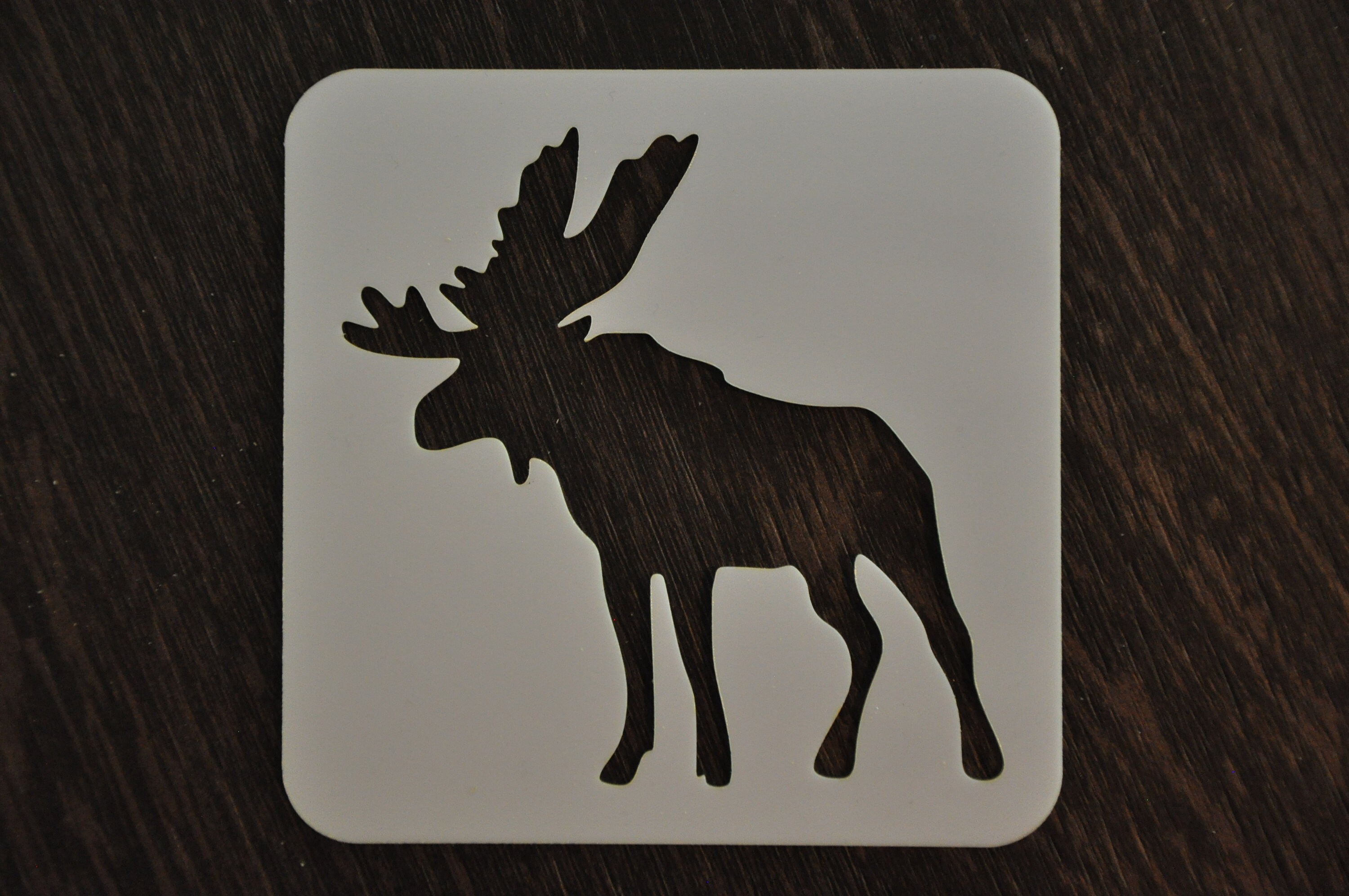 Moose Stencil Custom Stencils Any Font Any Design Any Size - Etsy