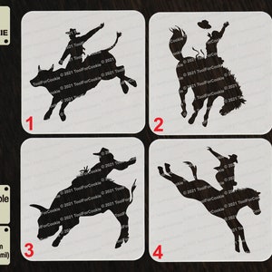 Rodeo Stencil - Etsy