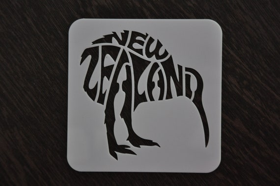 New Zealand Stencil Kiwi Bird Stencil Custom Stencil Animal - Etsy UK