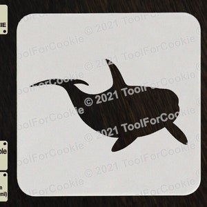 Orca Stencil, Whale Killer Stencil - Etsy