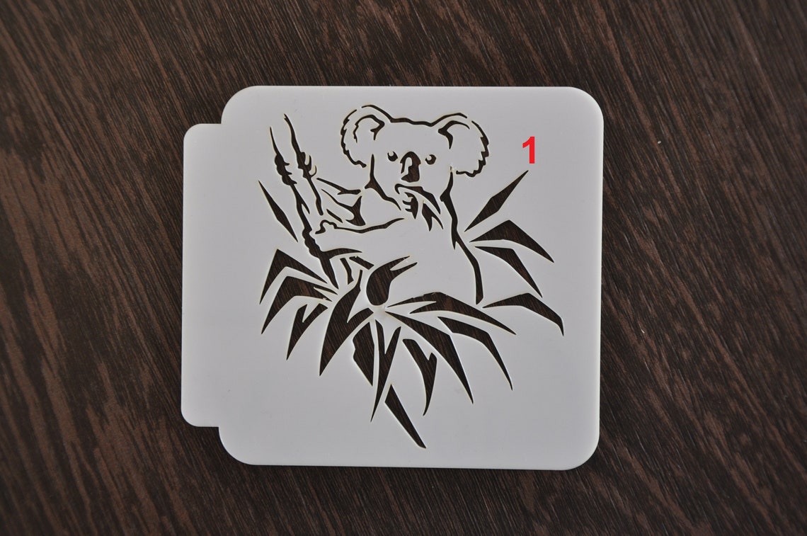 Koala Stencil, Custom Stencil, Any Font, Any Design, Any Size, Stencils ...