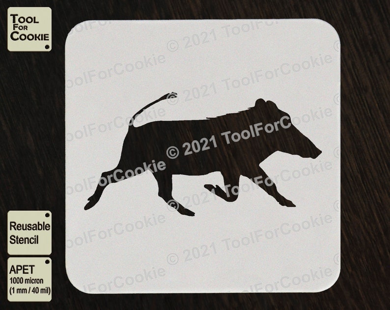 Warthog Stencil | Etsy