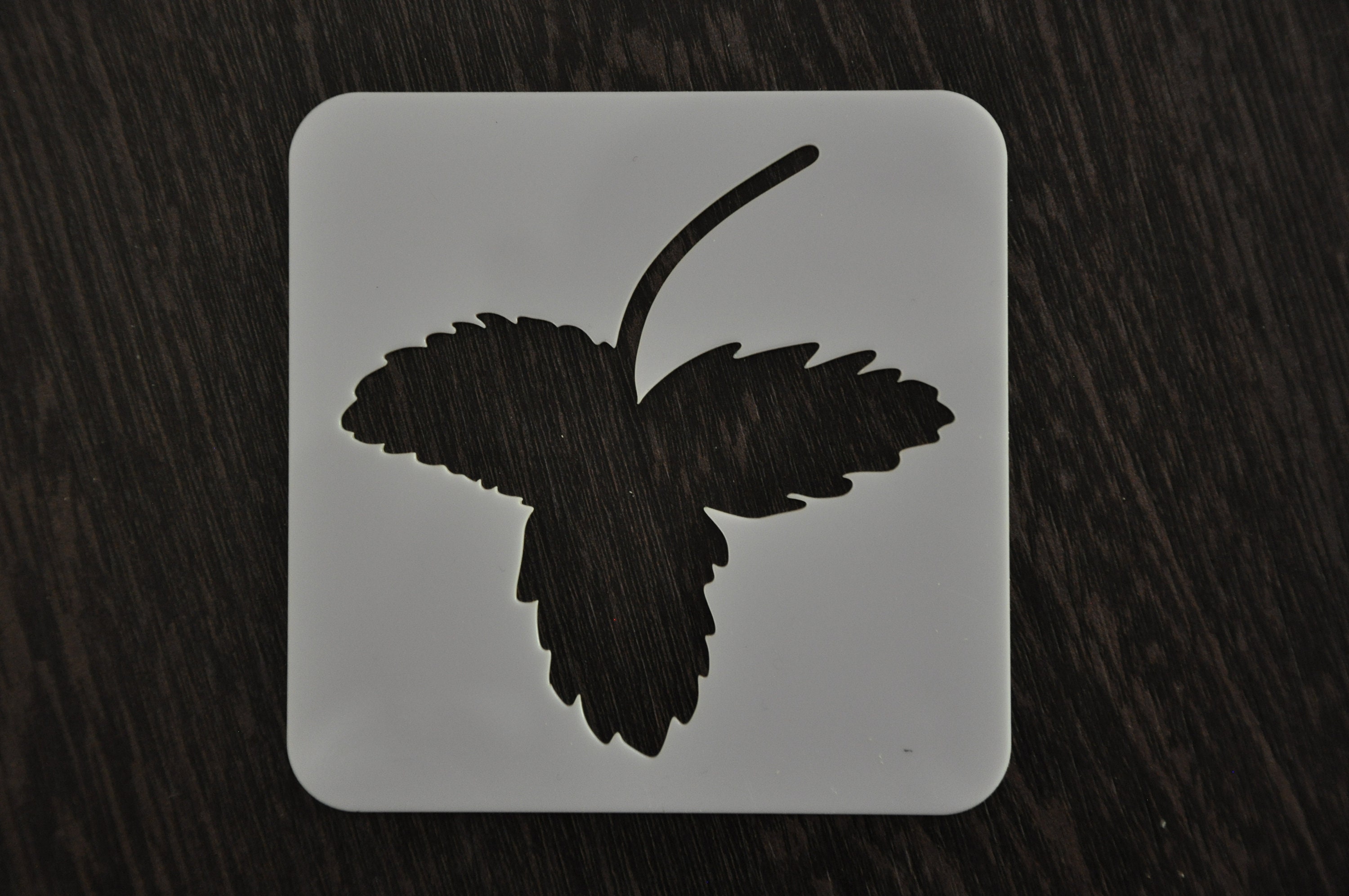 Mint Leaf Stencil Custom Stencil Flower Stencil Stencils | Etsy