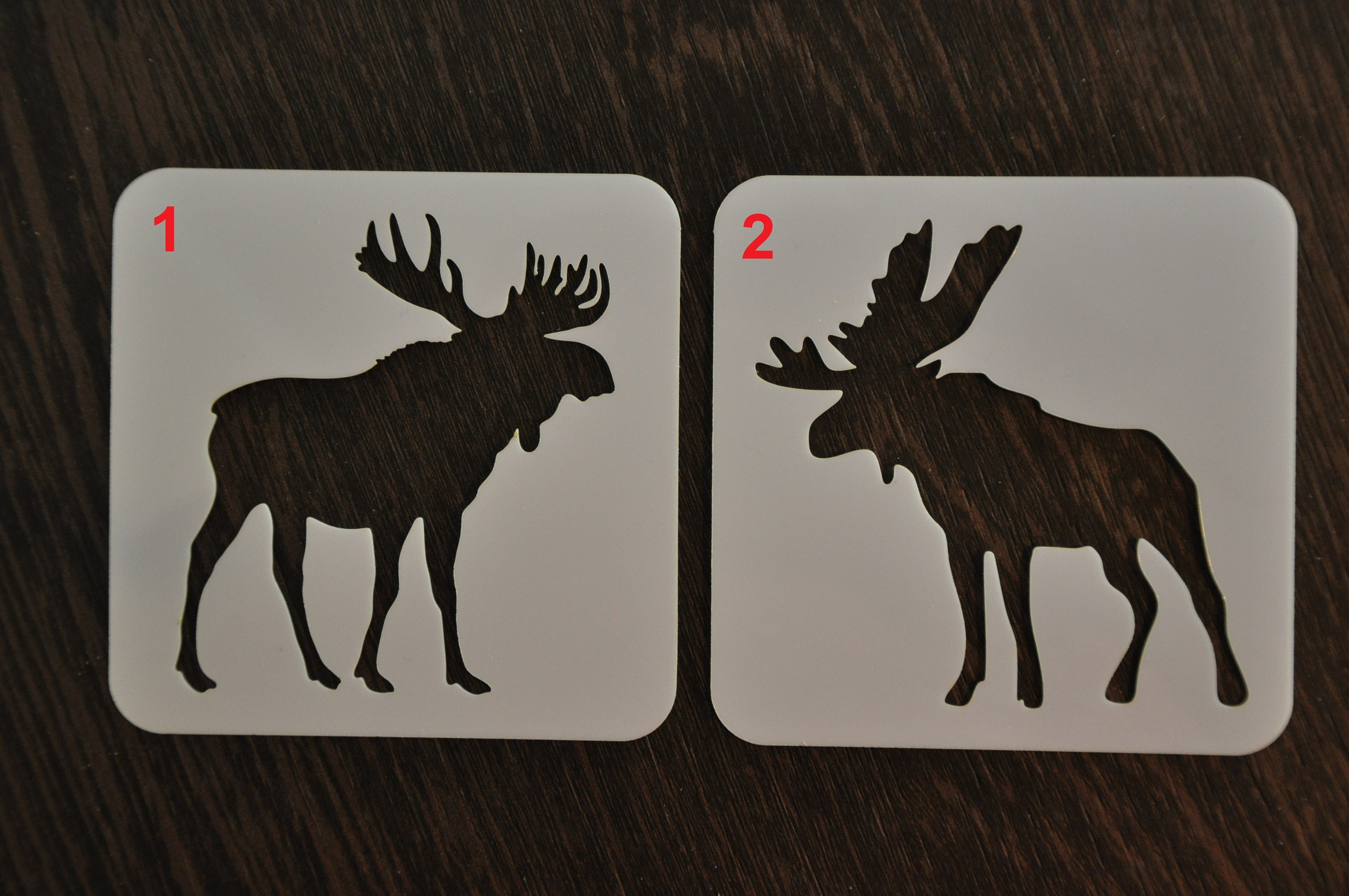 Moose Stencil, Custom Stencils, Any Font, Any Design, Any Size - Etsy