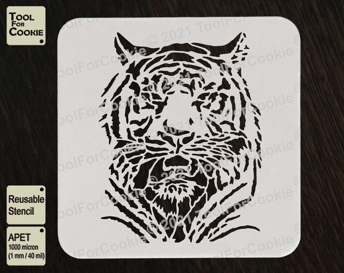 Tiger Stencil, Custom Stencils, Any Font, Any Design, Any Size - Etsy