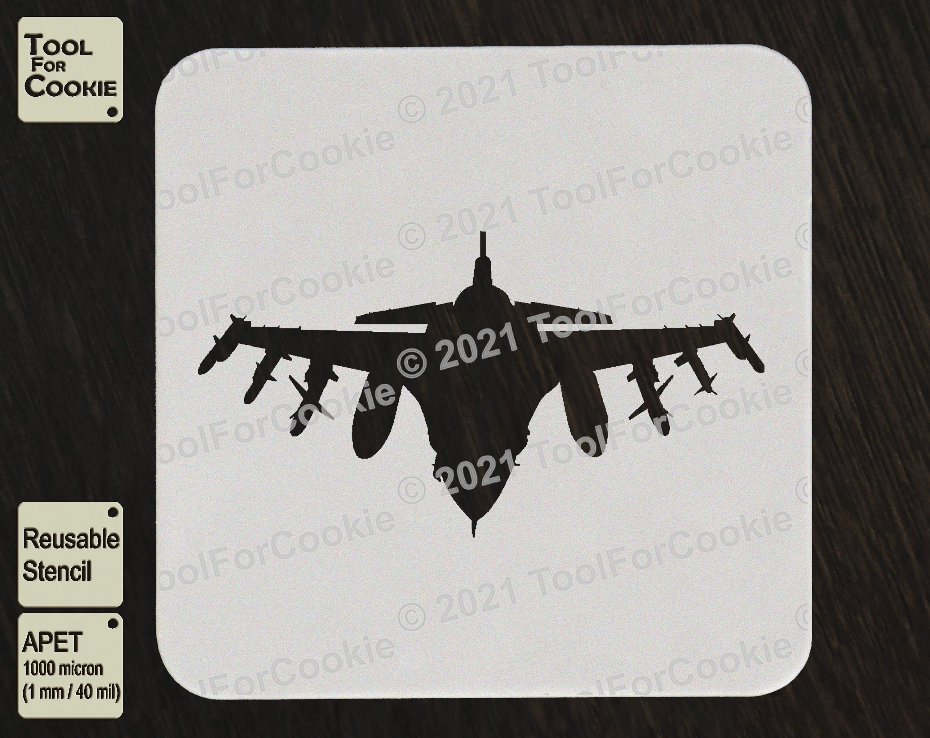 Jet Fighter Stencil | Etsy