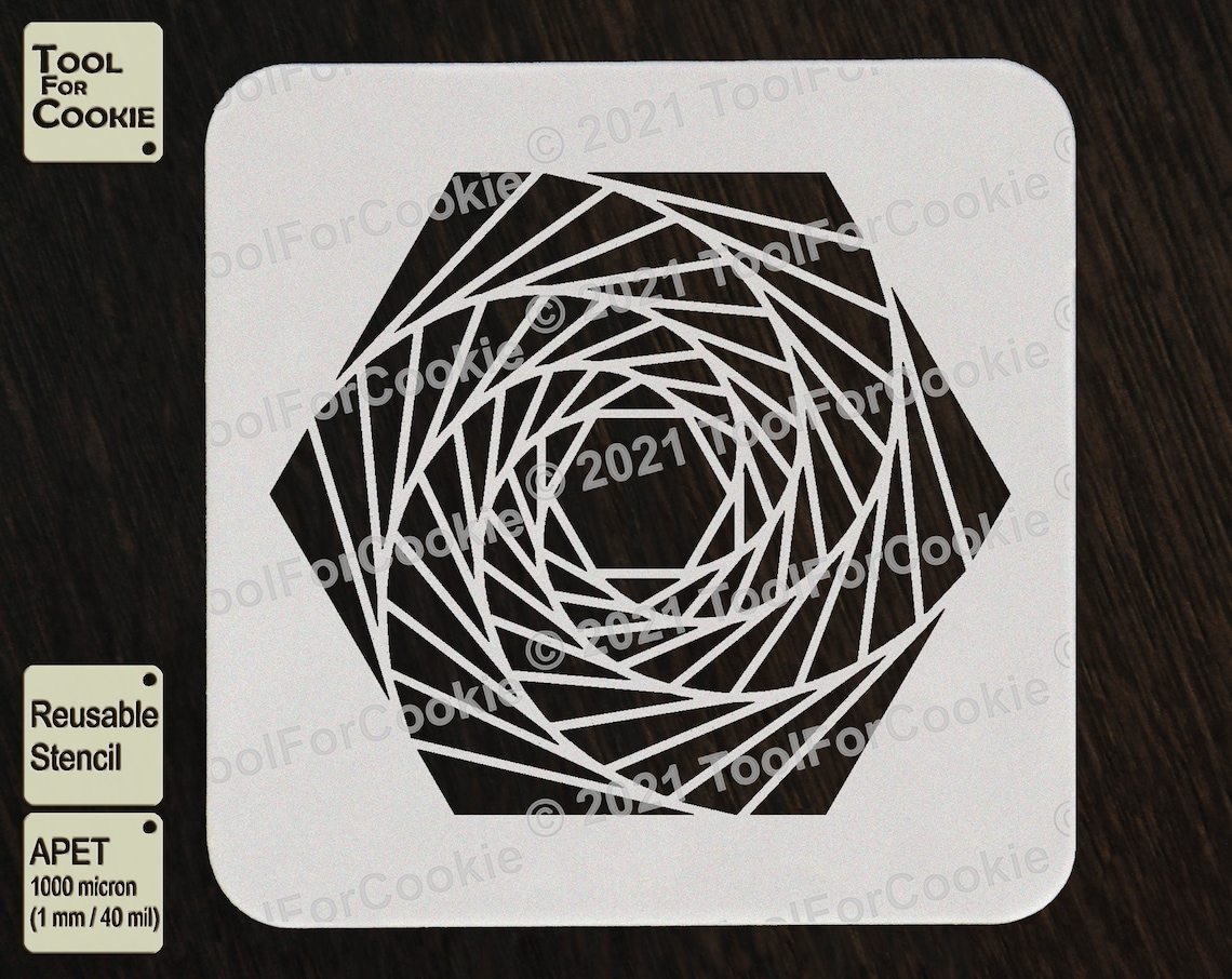 Sacred Geometry Stencil - Etsy