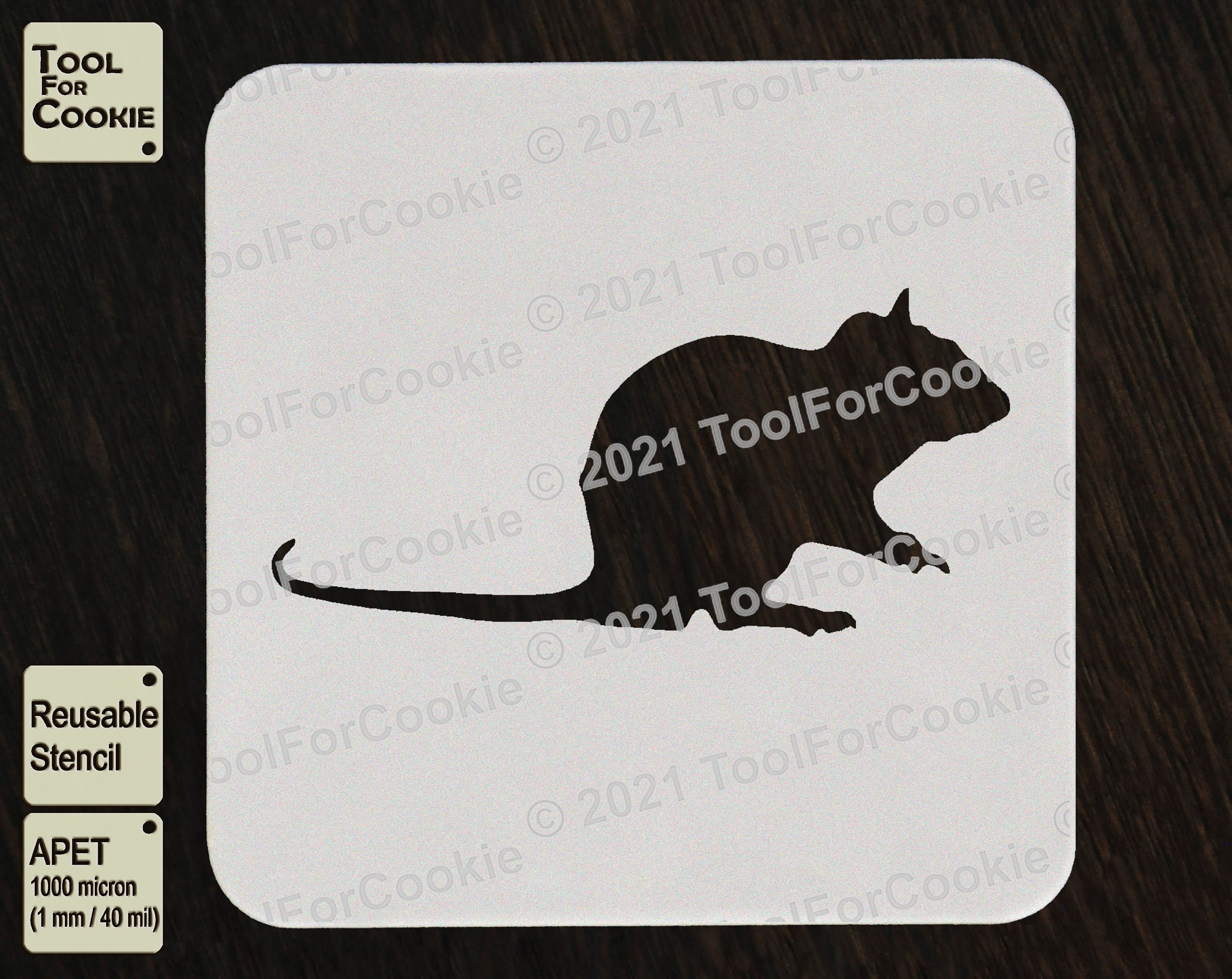 Rat Stencil - Etsy