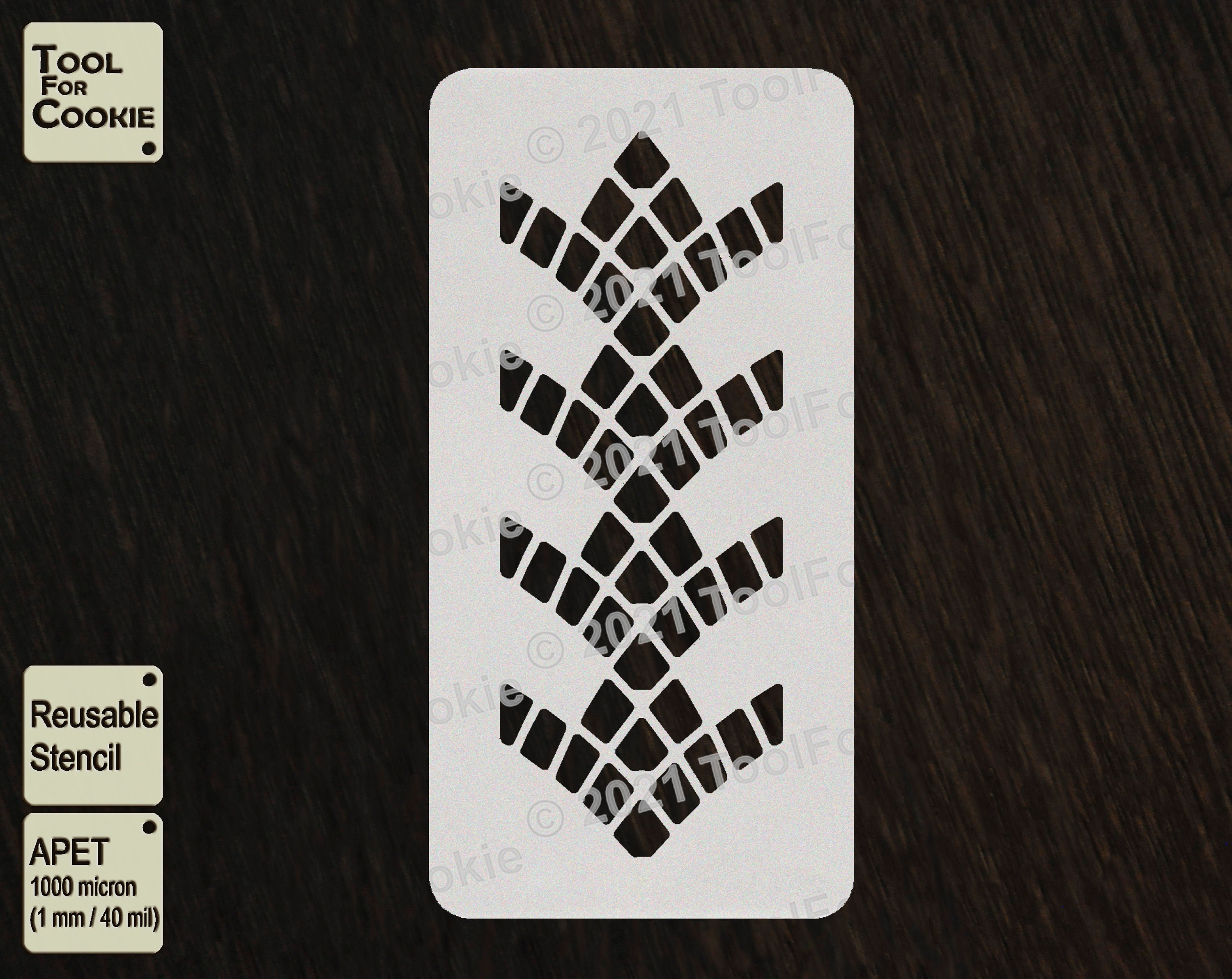 Tire Track Stencil - Etsy