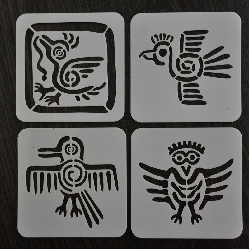 Mayan Stencil - Etsy