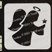 Angel Stencil - Etsy