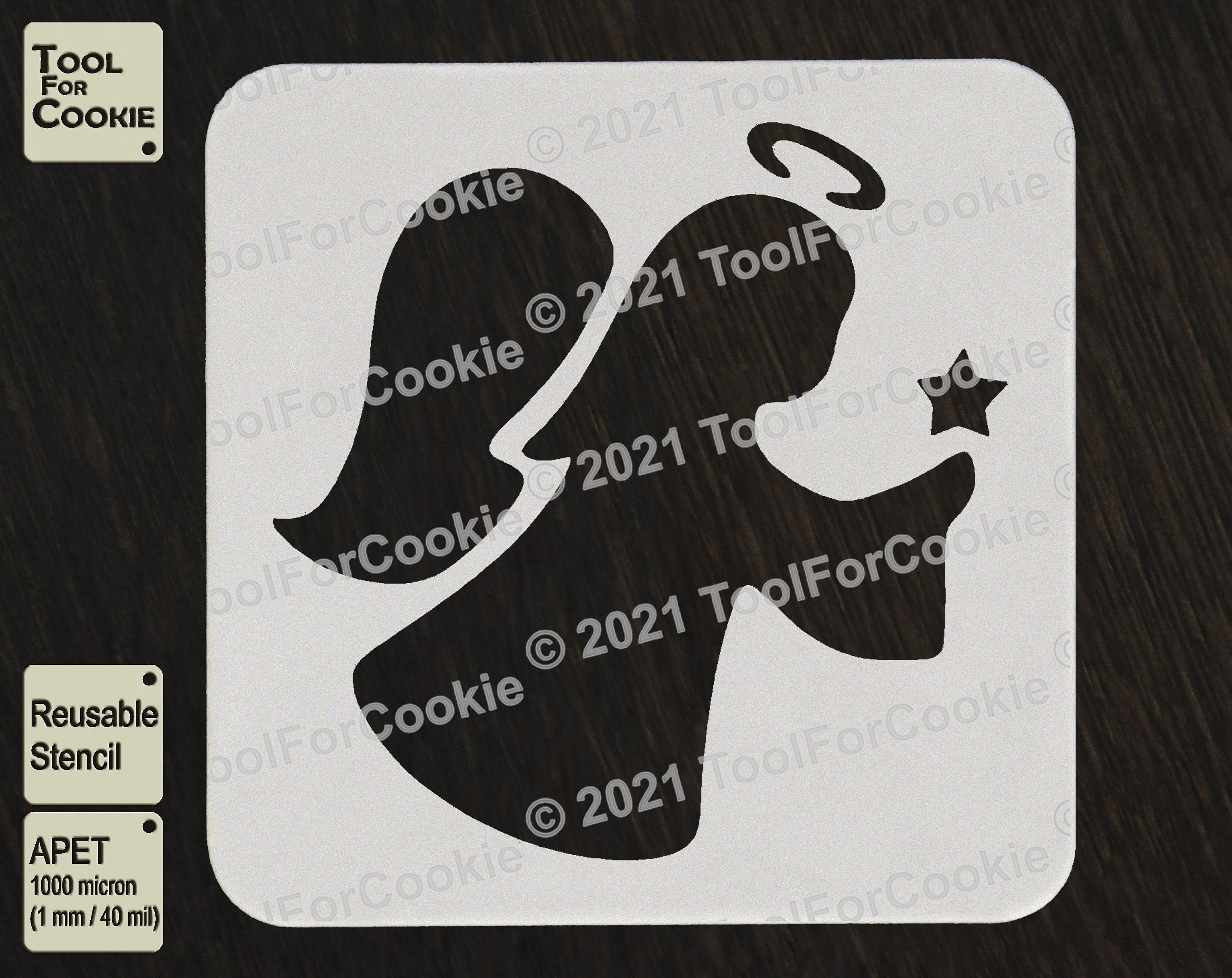 Angel Stencil - Etsy