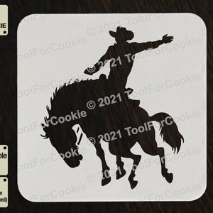 Cowboy Stencil - Etsy
