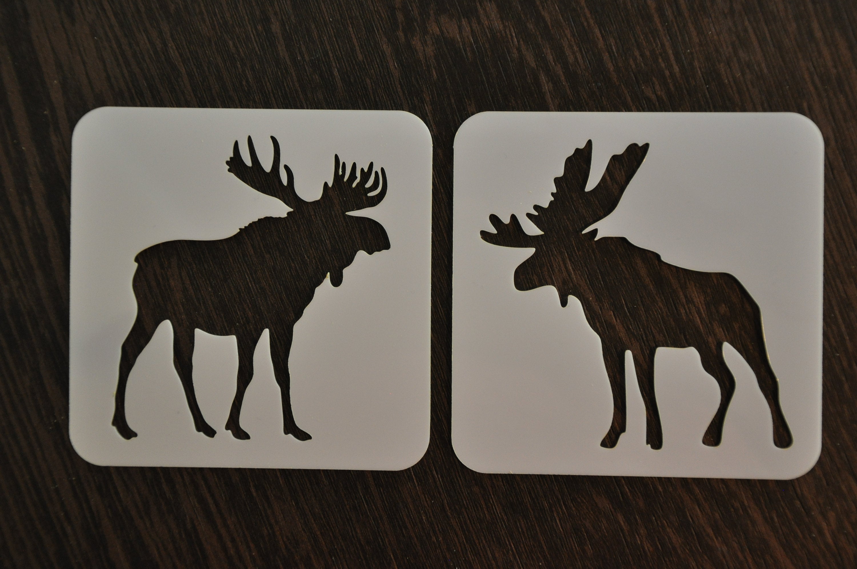 Moose Stencil Custom Stencils Any Font Any Design Any Size - Etsy