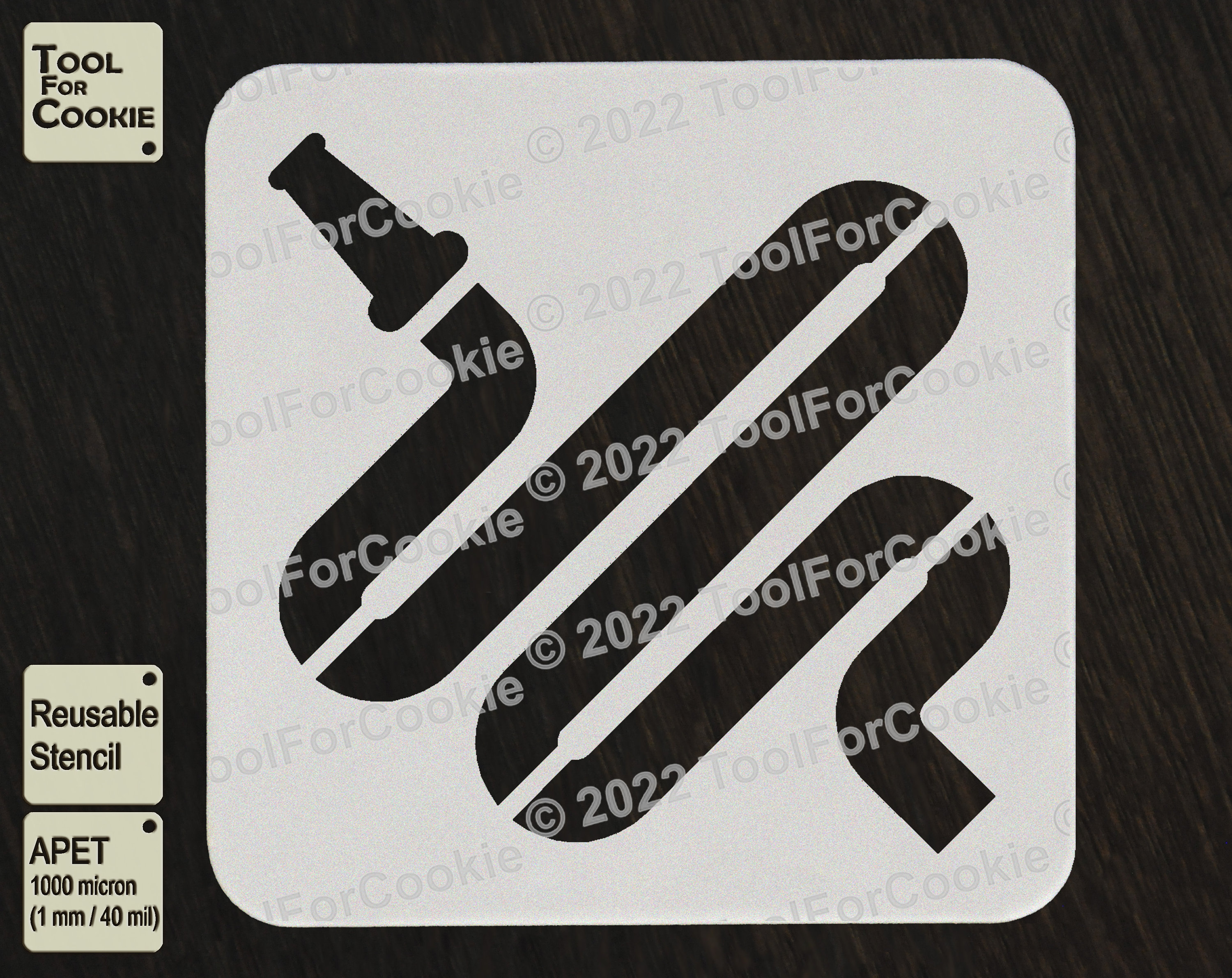 Firefighter Symbols Stencil - Etsy