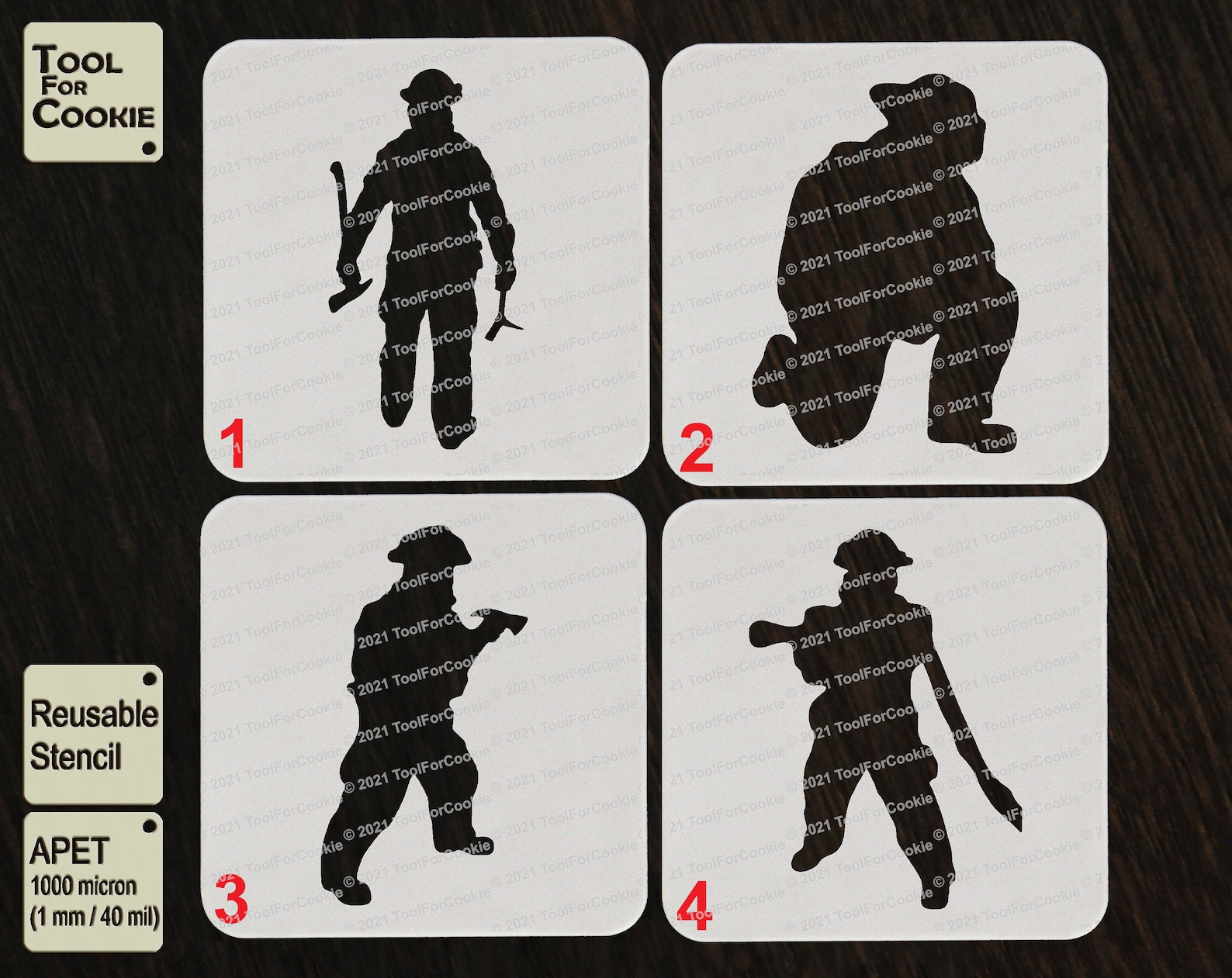 Firefighter Stencil Custom Stencil - Etsy