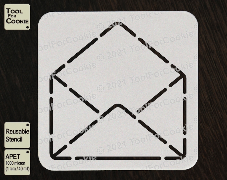 Mail Letter Stencil - Etsy