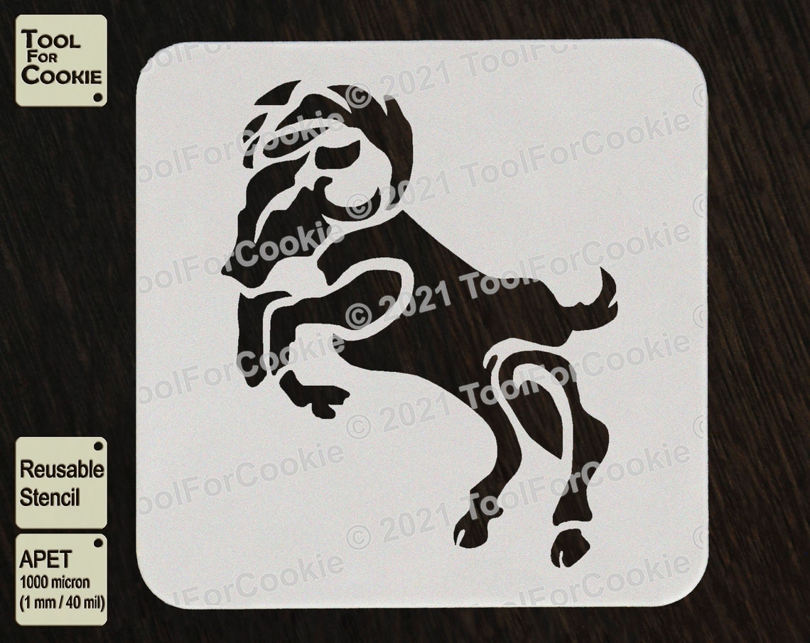 Aries Zodiac Stencil Astrology Signs Zodiac Sign Bundle Etsy