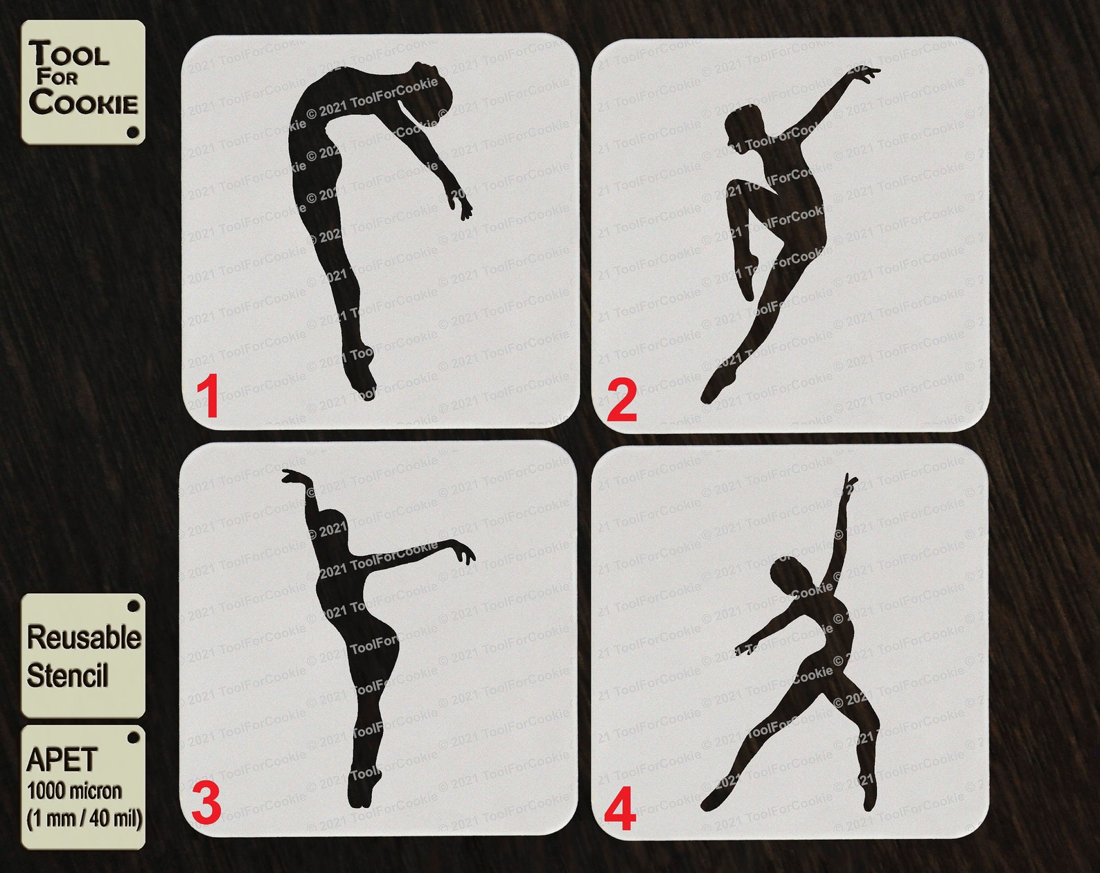 Ballerina Stencil Ballet Stencil Custom Stencil Any Font - Etsy UK