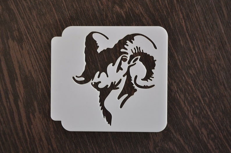 Ram Stencil Custom Stencil Any Font Any Design Any Size - Etsy