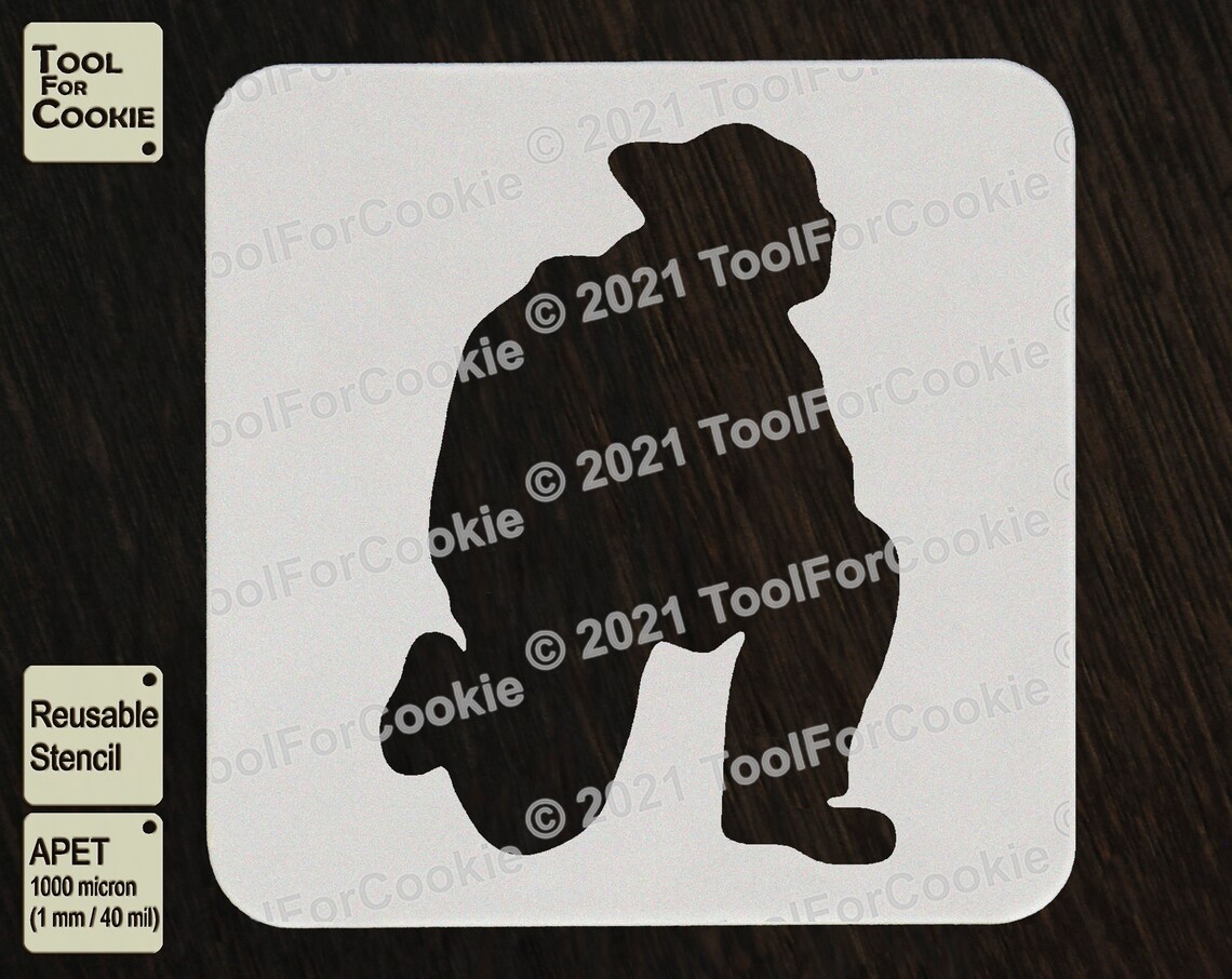 Firefighter Stencil Custom Stencil - Etsy