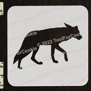 Coyote Stencil, Wolf Stencil - Etsy