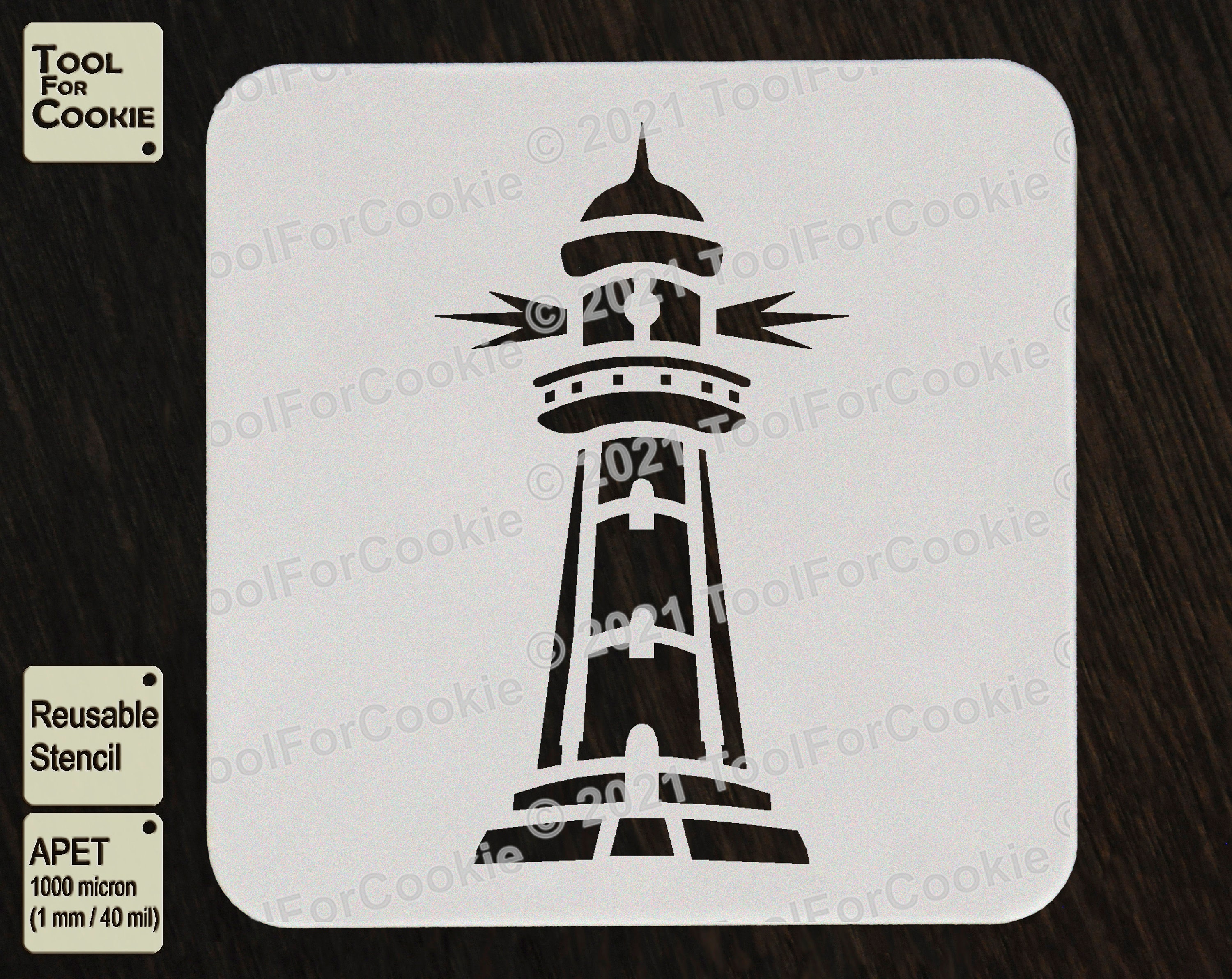 Lighthouse Stencil Stencil for Painting Walls Floors - Etsy
