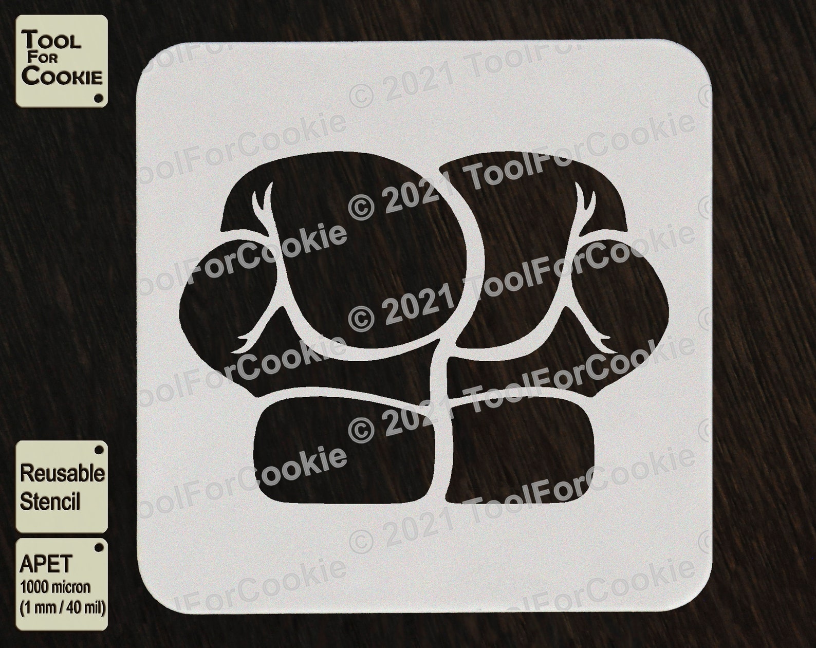 Boxing Gloves Stencil | Etsy