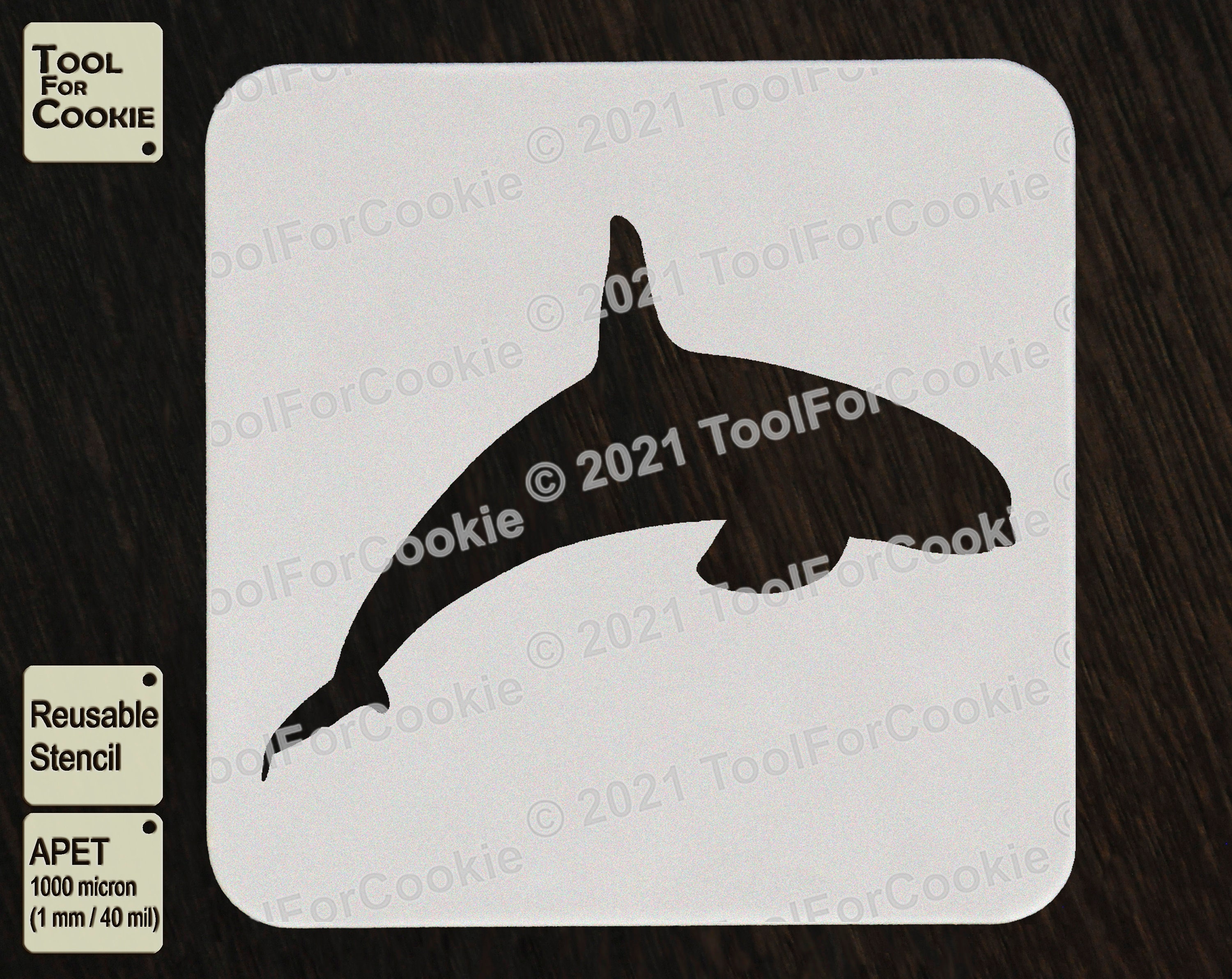 Orca Stencil Whale Killer Stencil - Etsy