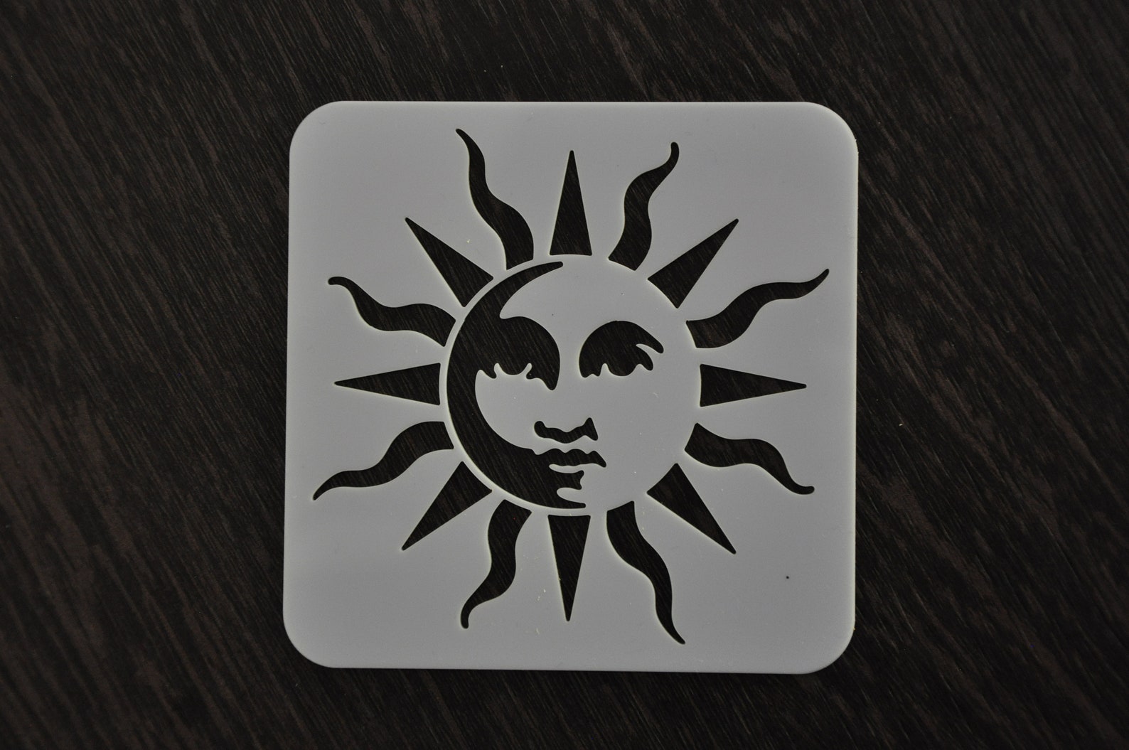 Sun Stencil Custom Stencil Any Font Any Design Any Size - Etsy
