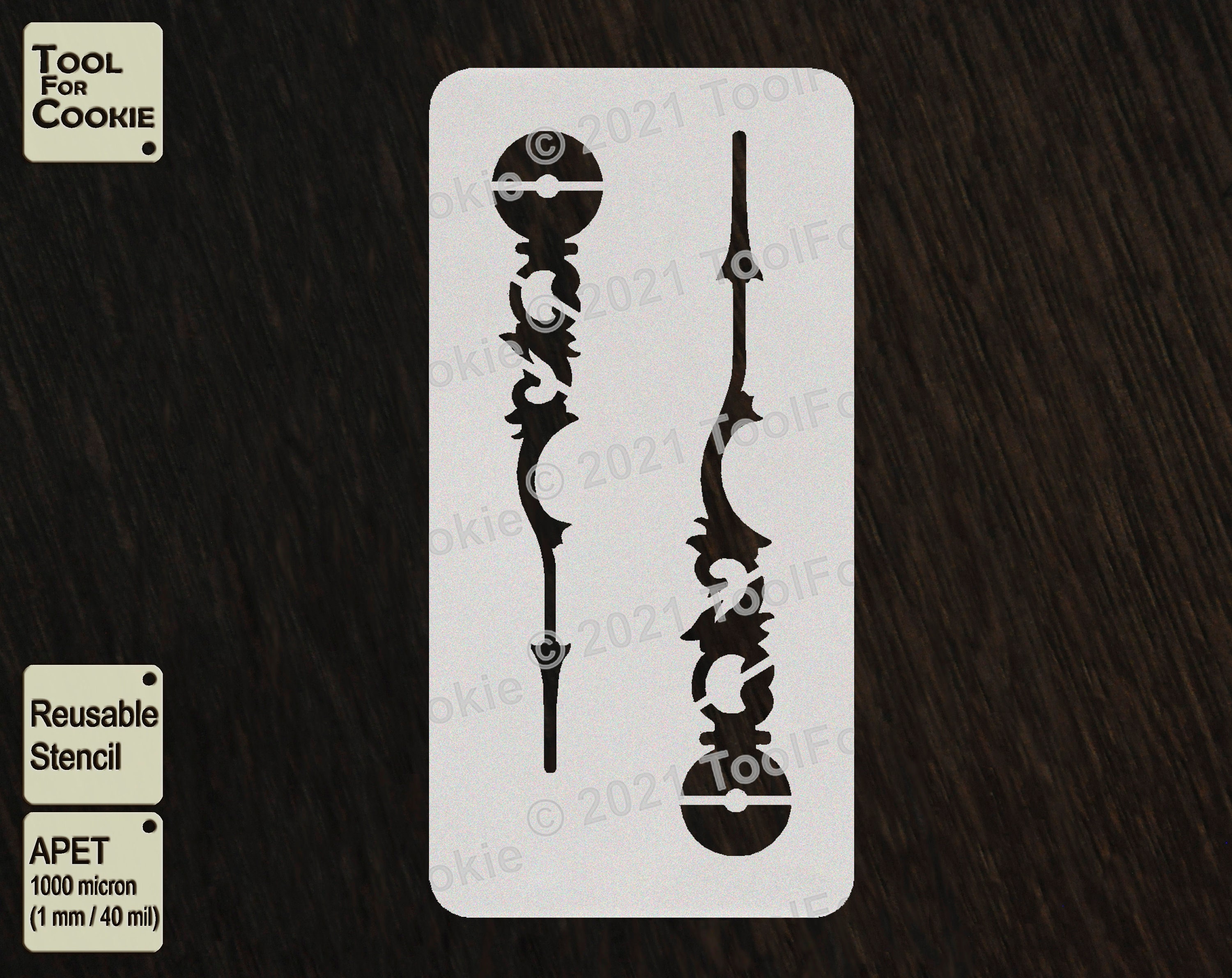 Clock Hands Stencil - Etsy