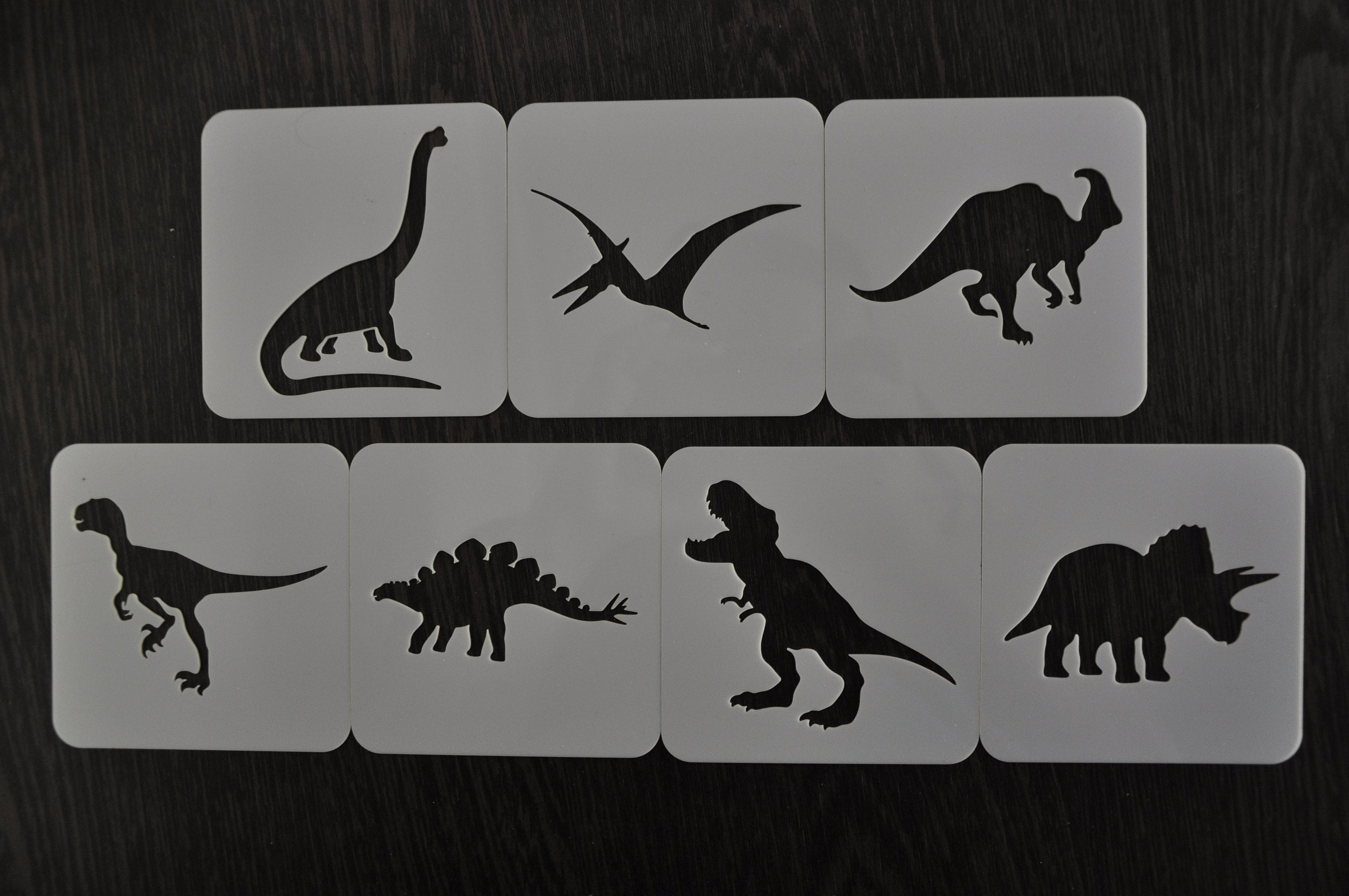 Dinosaur Stencil Custom Stencil Any Font Any Design Any - Etsy
