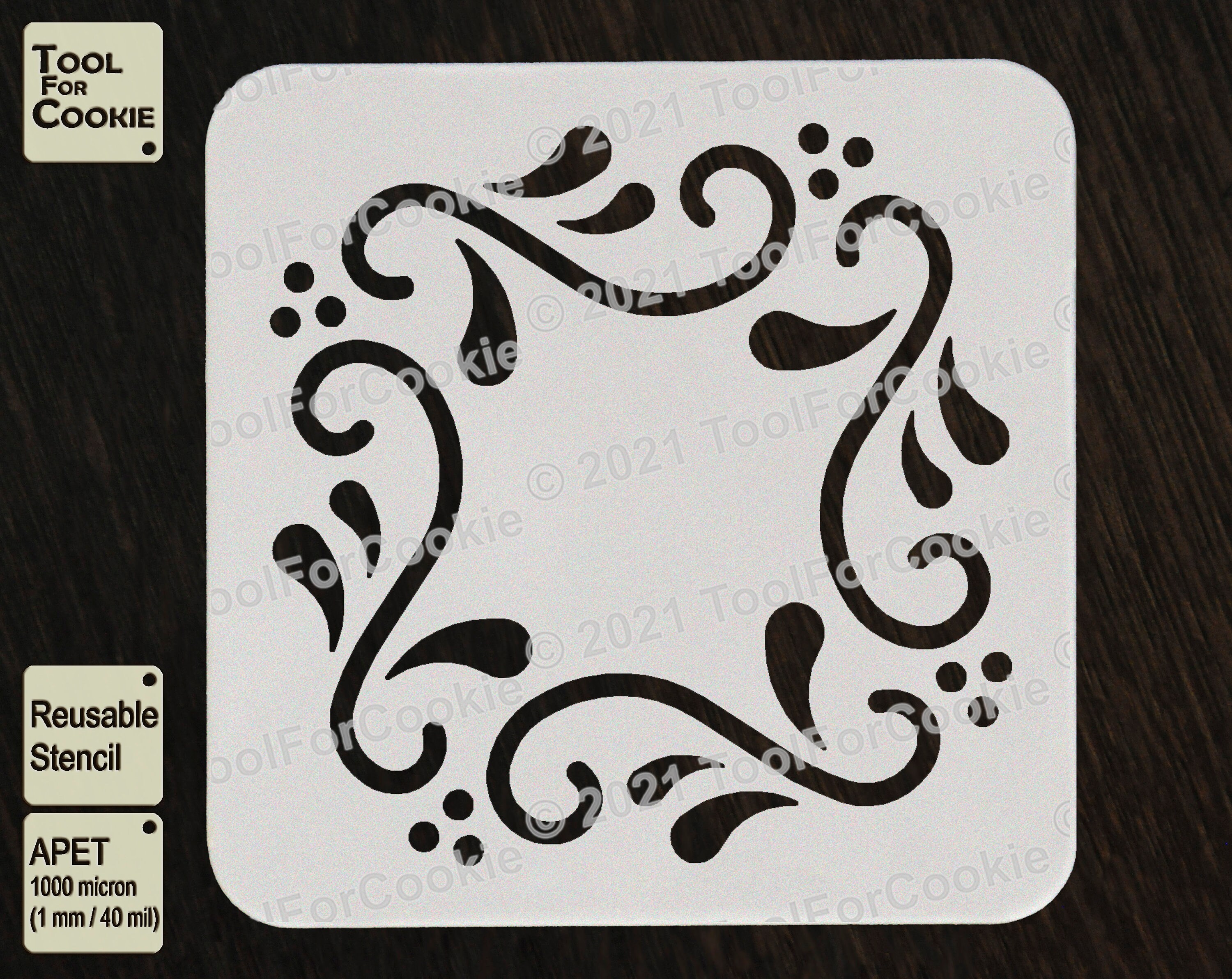 Mexican Folk Art Style Stencils, Pattern Stencil, Custom Stencil - Etsy