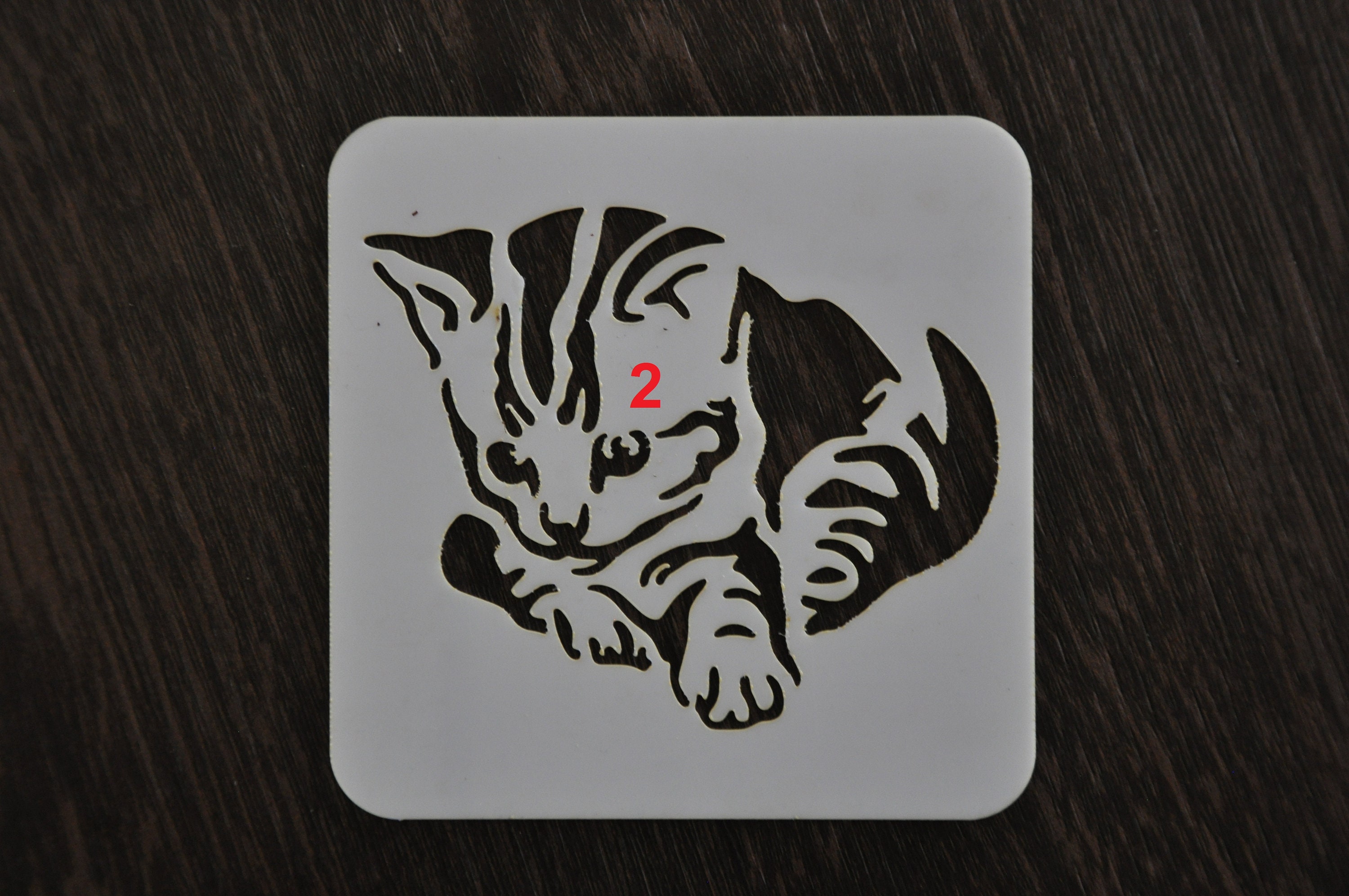 Cat Stencil Cats Stencil Custom Stencil Any Font Any - Etsy