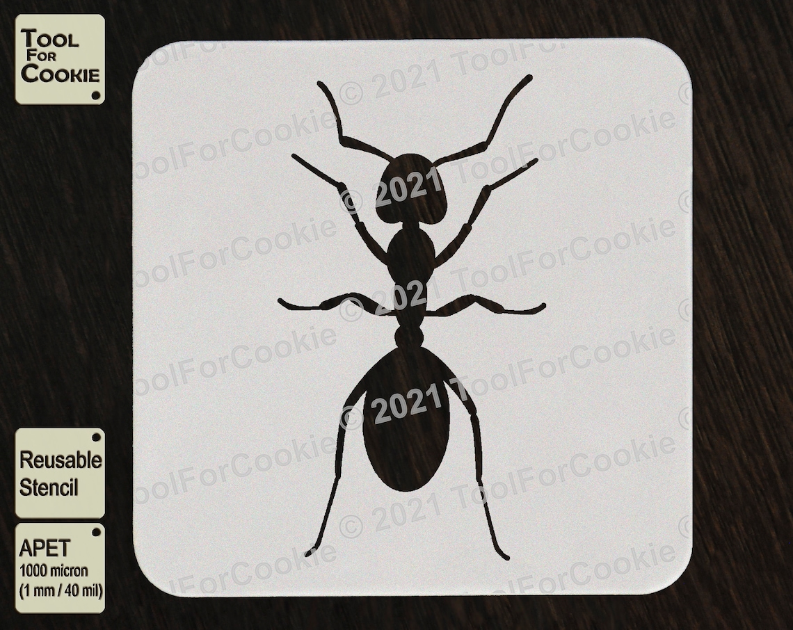 Ant Stencil Insect Stencil - Etsy