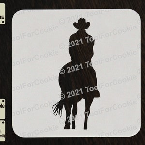 Cowboy Stencil - Etsy