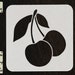 Cherry Stencil, Cherry Berry Stencil - Etsy