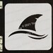 Shark Fin Stencil - Etsy