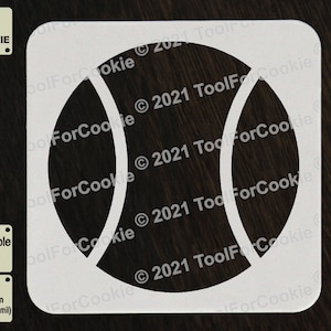 Tennis Racket Stencil, Tennis Ball Stencil - Etsy