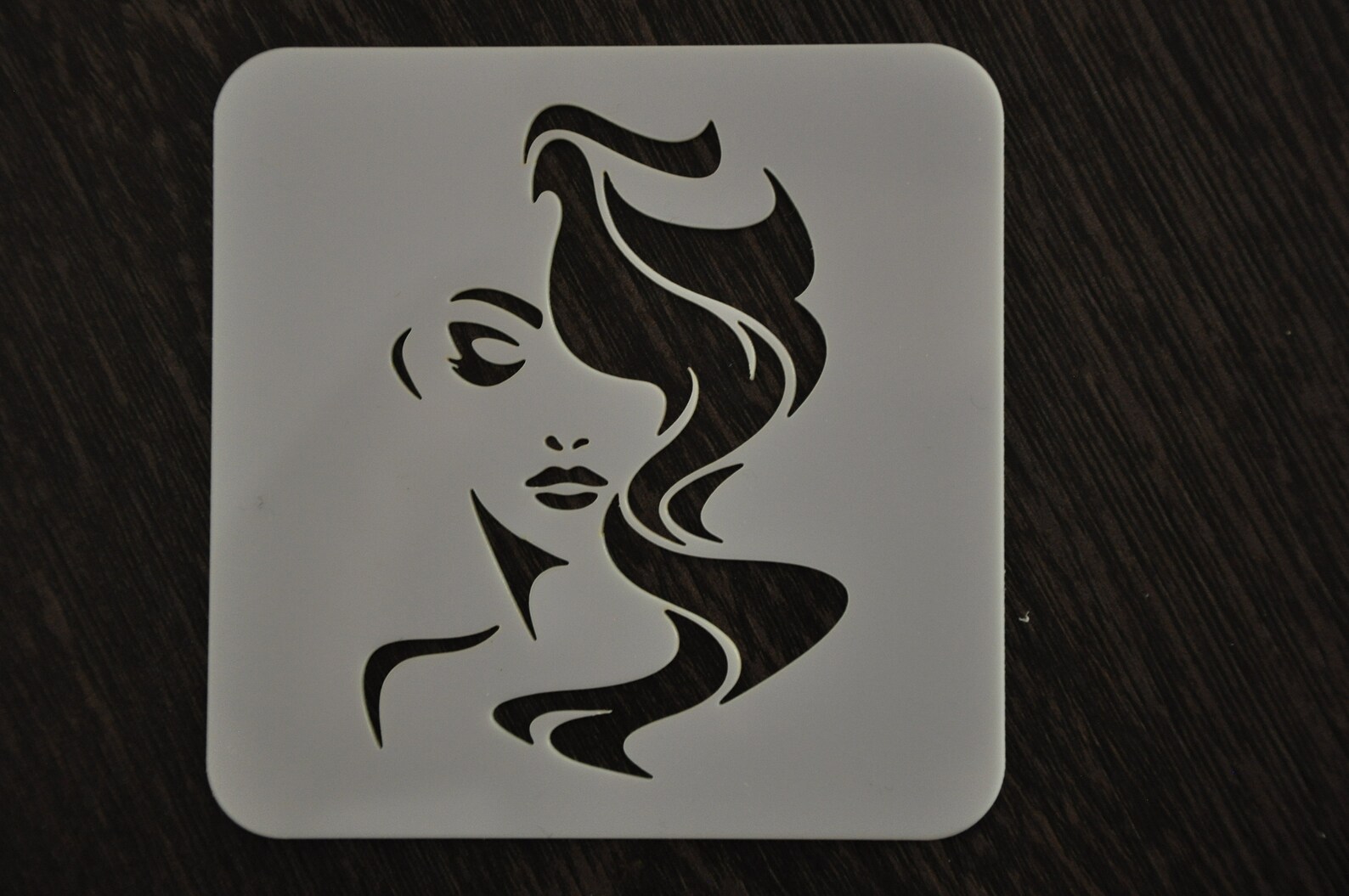 Women Stencil Woman's Face Stencil Custom Stencil Any - Etsy