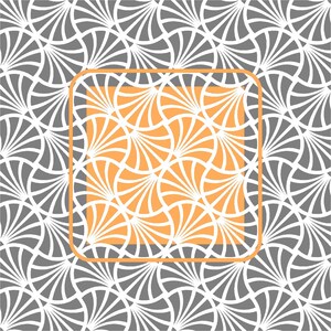 Decorative pattern reusable stencil | Etsy