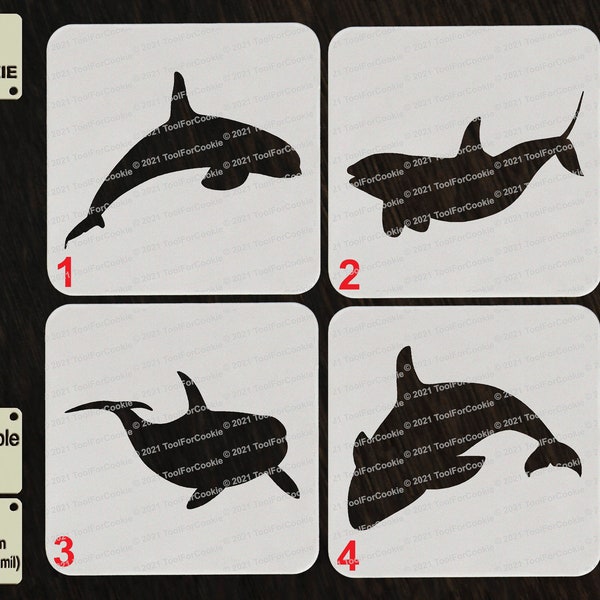 Whale Stencil - Etsy