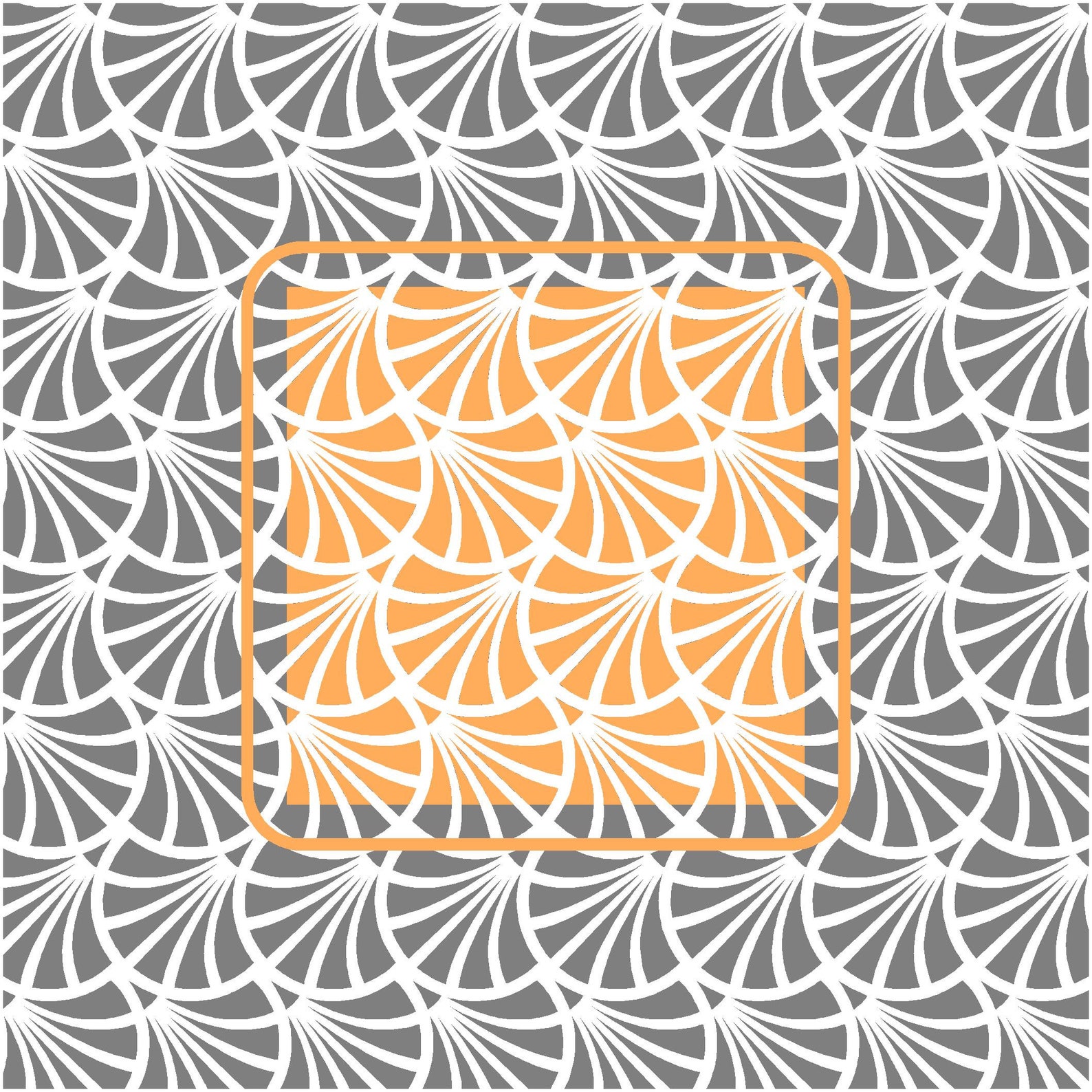 Decorative pattern reusable stencil | Etsy