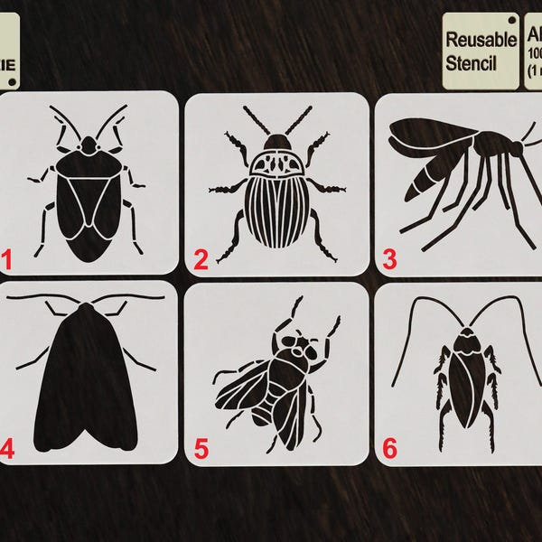 Insect Stencil - Etsy