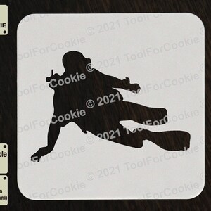 Diver Stencil, Diving Stencil - Etsy