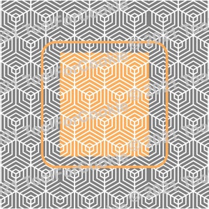 Decorative Hexagon Pattern Stencil - Etsy